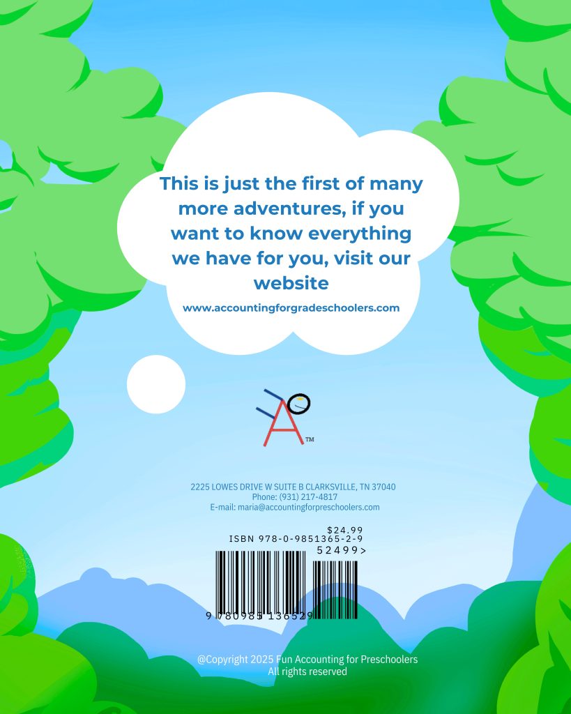 Accounting Books for Kids Ages 5-10 | Fun Financial Literacy